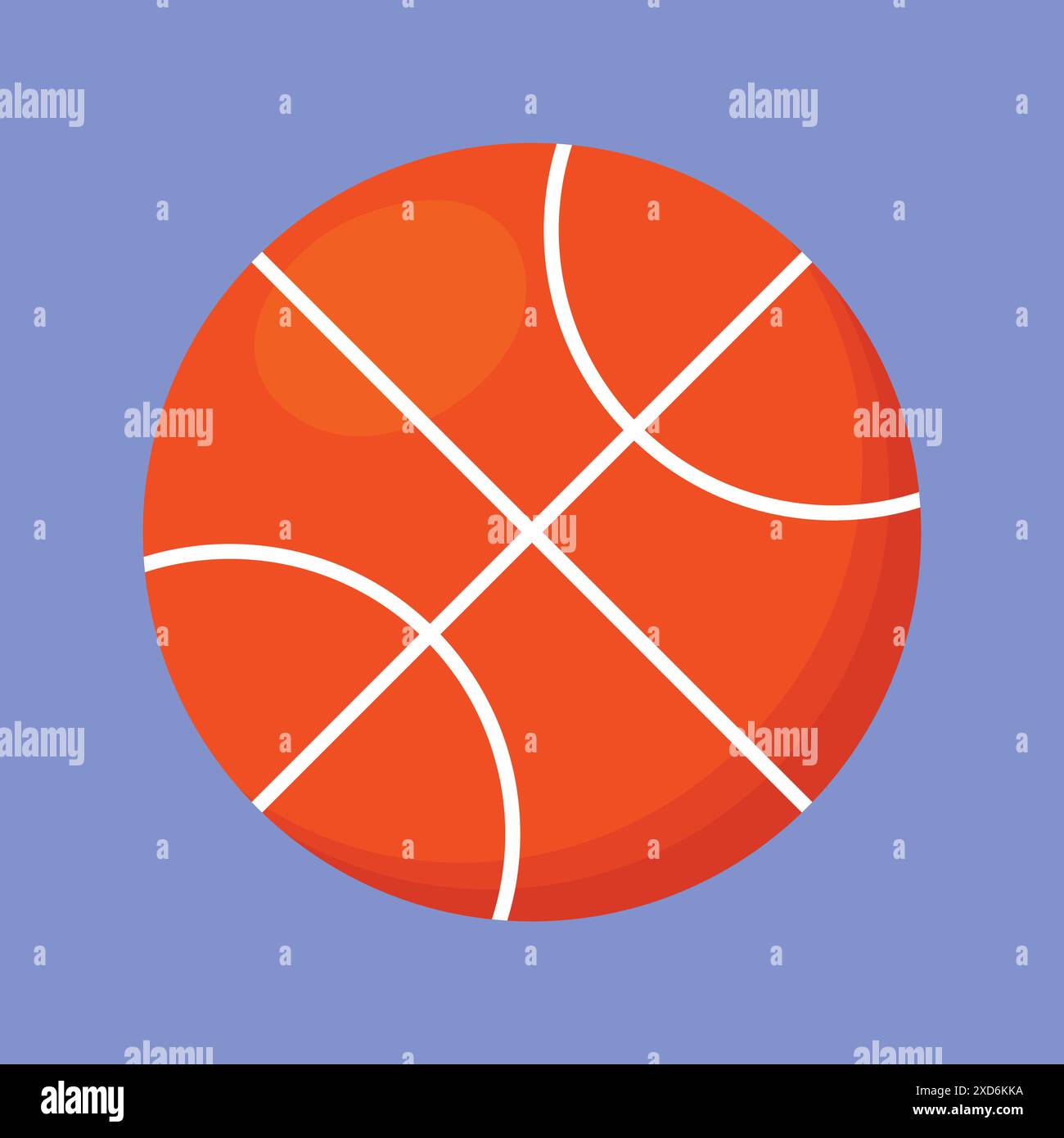 Basketball Ball vector icon. Basketball illustration. Basketball sports ...