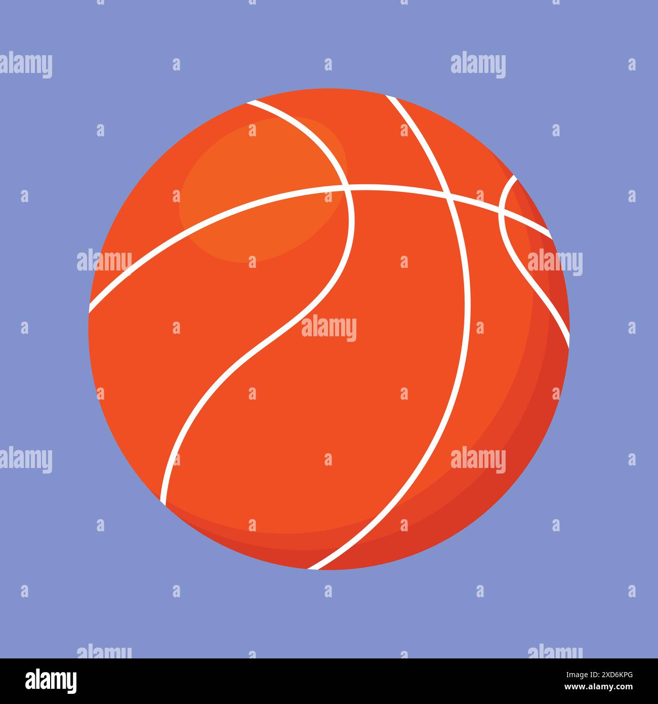 Basketball Ball vector icon. Basketball illustration. Basketball sports ...
