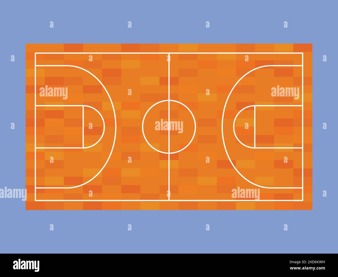 Basketball wooden court floor vector icon. wooden Basketball floor ...