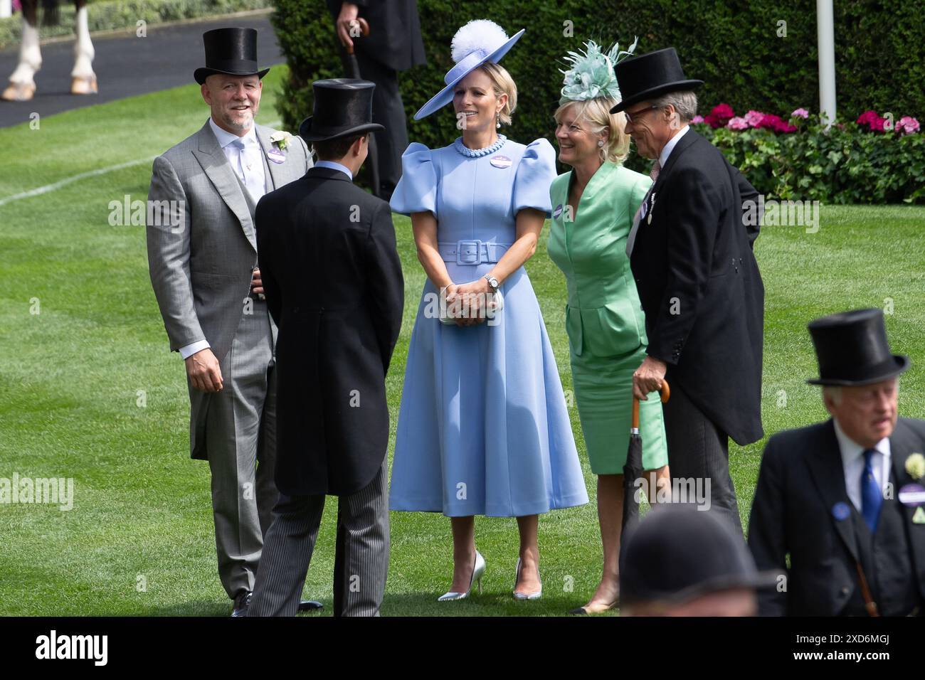 Zara tindall royal ascot 2024 hi-res stock photography and images - Alamy