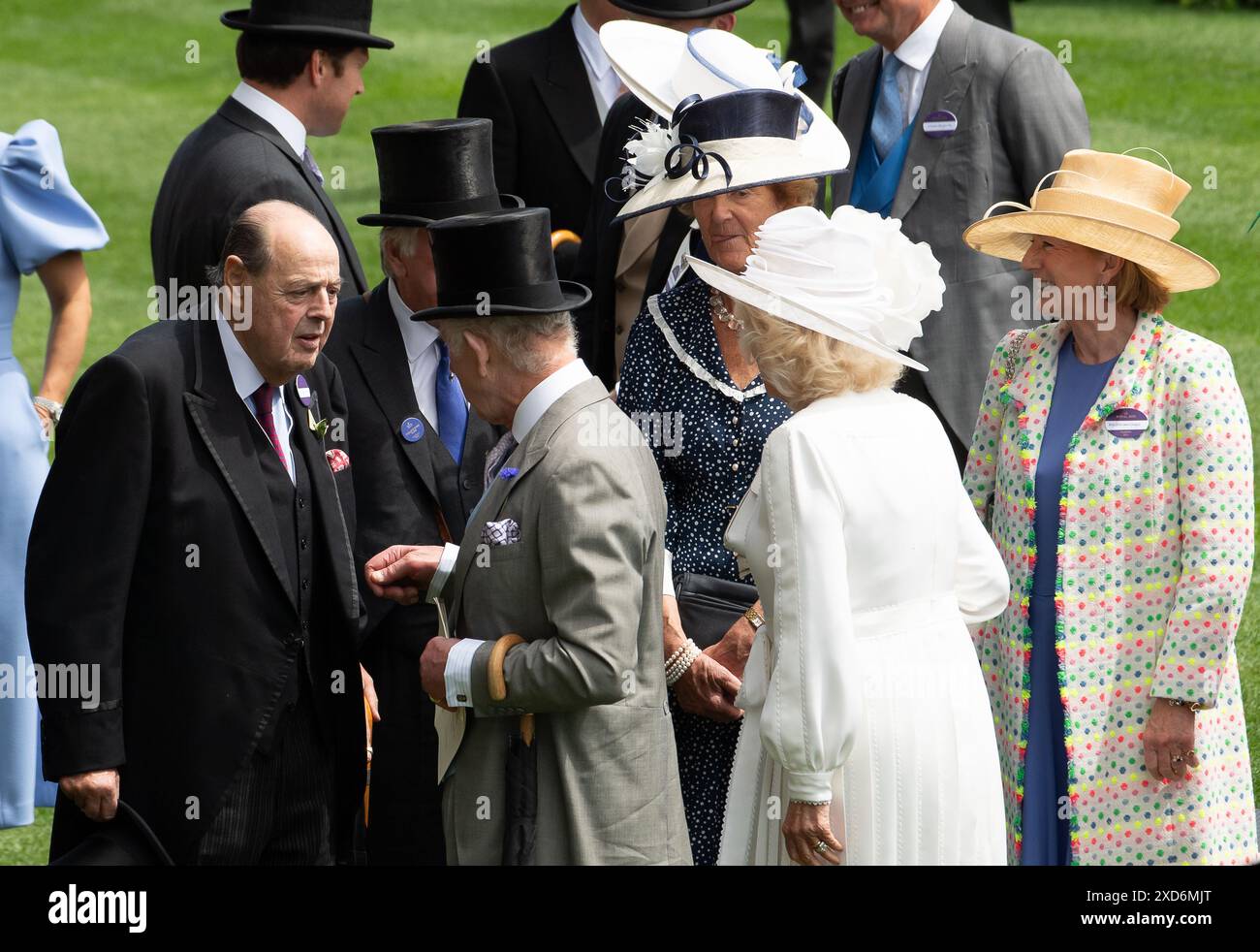 The Duke of Edinburgh, Lady Sarah Chatto and Viscount Lindley attend ...