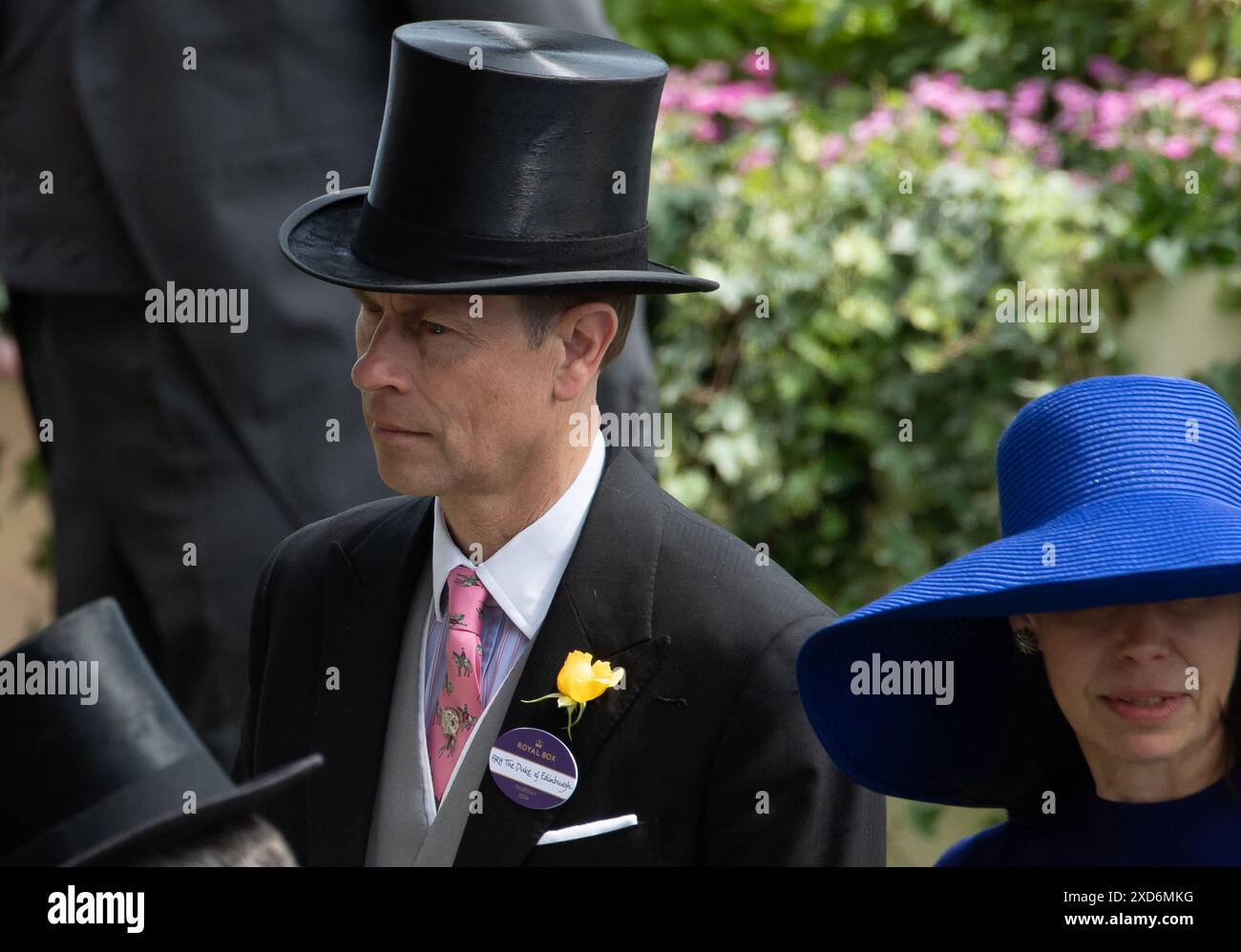 The Duke of Edinburgh and Lady Sarah Chatto, the daughter of the late ...