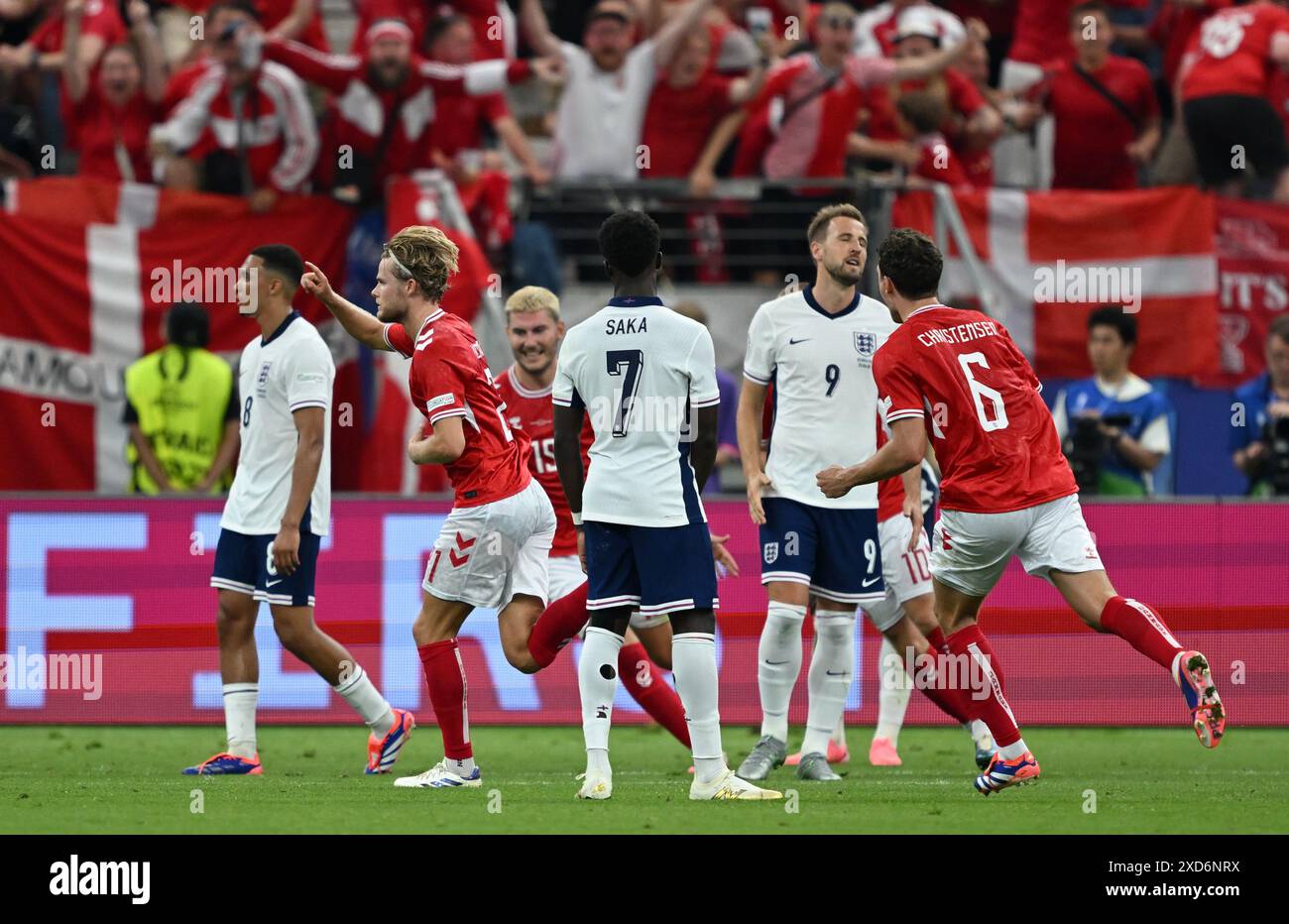 20 June 2024, Hesse, Frankfurt/M.: Soccer, UEFA Euro 2024, European ...