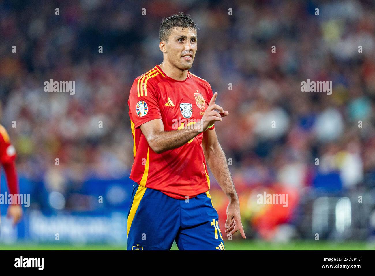 Rodri (Spanien, #16) Spanien vs. Italien, Herren, Fussball, 2. Spieltag ...