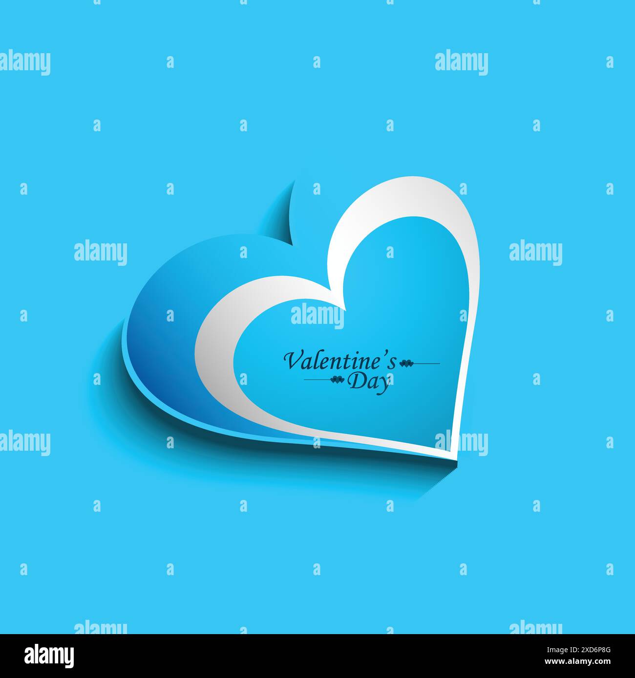shiny blue love background vector design illustration Stock Vector ...