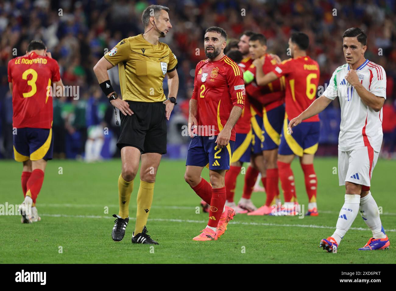 Gelsenkirchen, Germany 20.06.2024: during the UEFA EURO 2024 group ...
