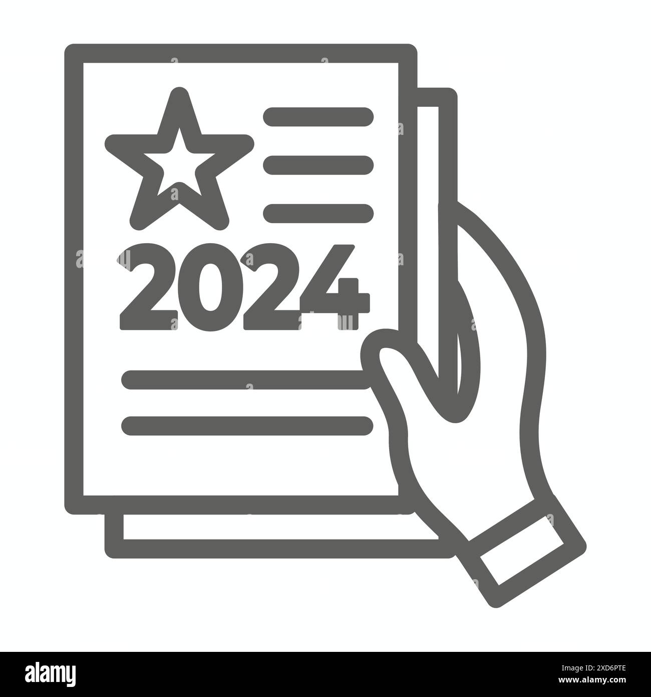 Voting 2024 Icon - Vote, Government, and Patriotic Symbolism and Colors ...