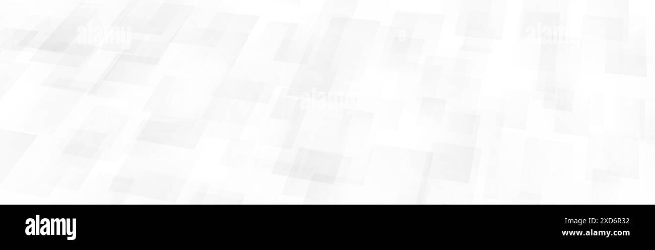 White tech background. Abstract smooth tiles. Modern geometric template ...