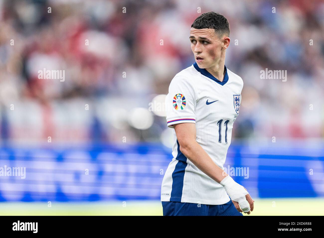 Phil Foden of, UK. , . during the UEFA Euro 2024 Football Championship ...
