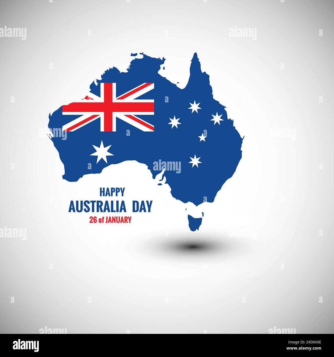 Australia map country poster Stock Vector Images - Alamy