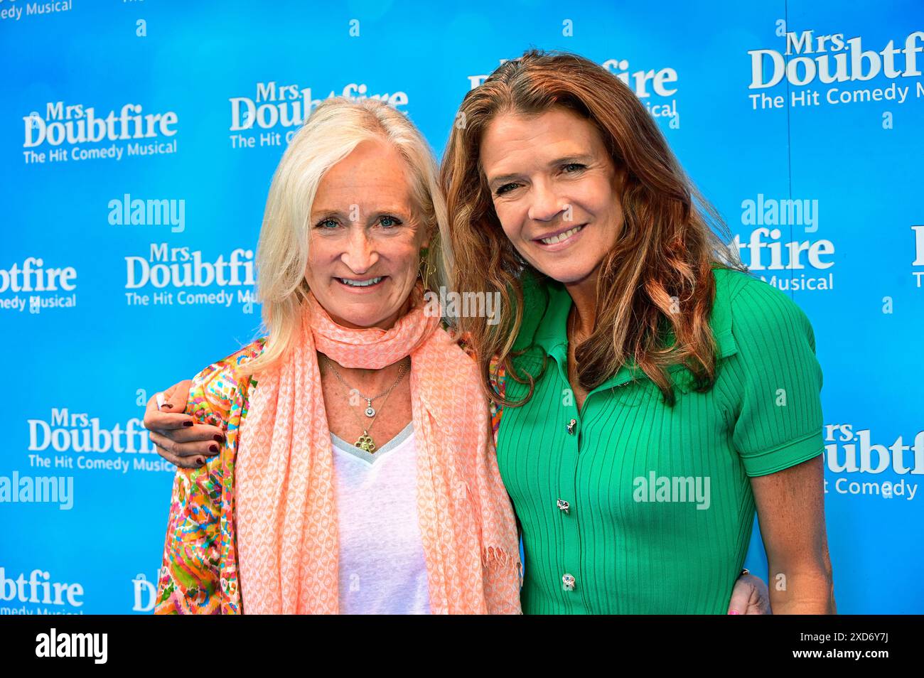LONDON, UK. 20th June, 2024. Annabel Croft attends "Mrs. Doubtfire: The ...