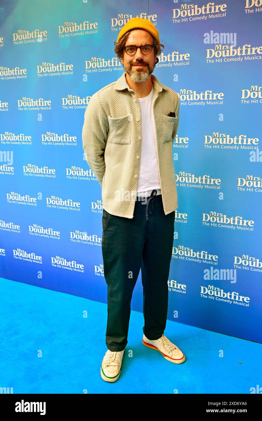 LONDON, UK. 20th June, 2024. Daniel Ings attends "Mrs. Doubtfire: The ...
