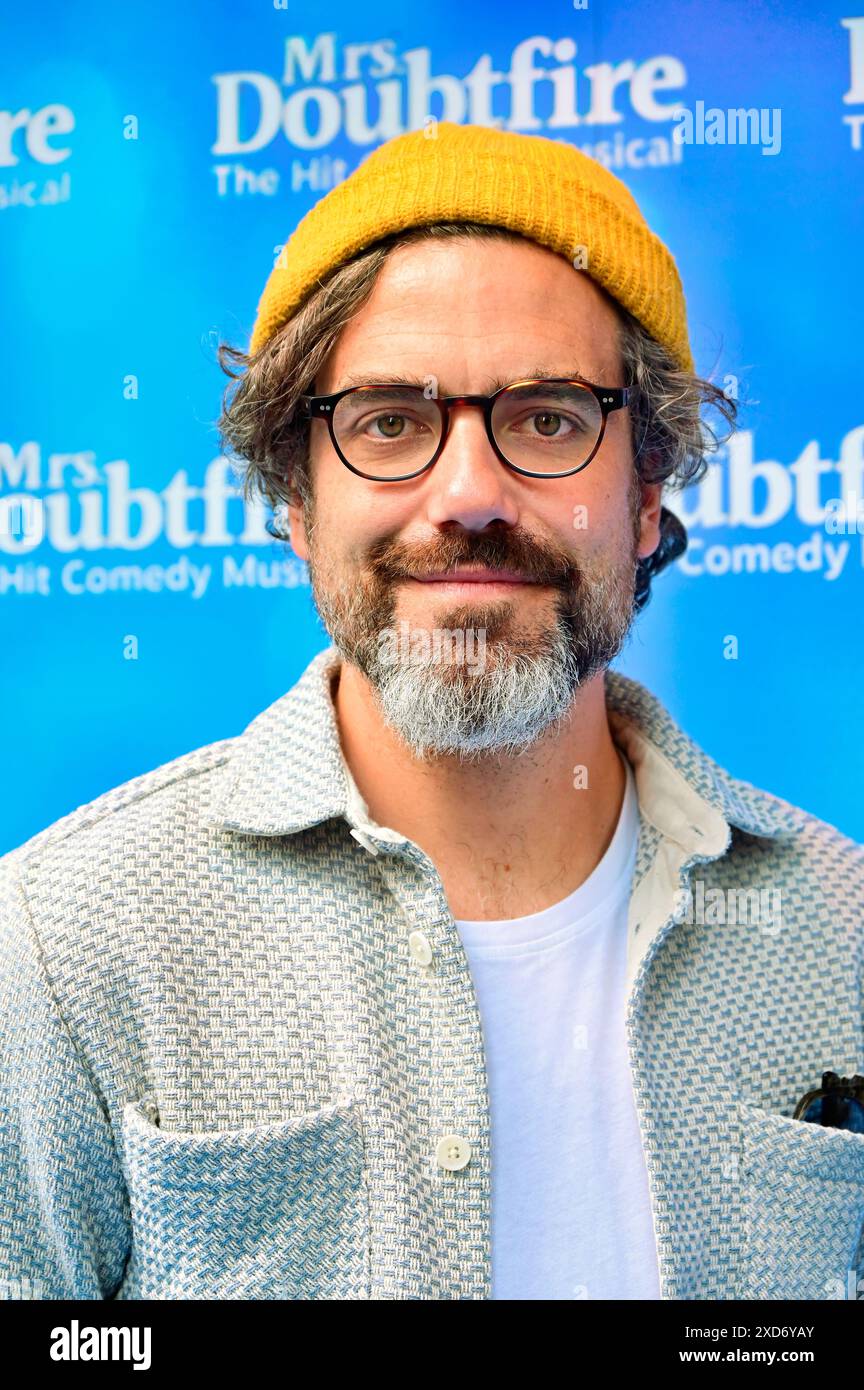 LONDON, UK. 20th June, 2024. Daniel Ings attends "Mrs. Doubtfire: The ...