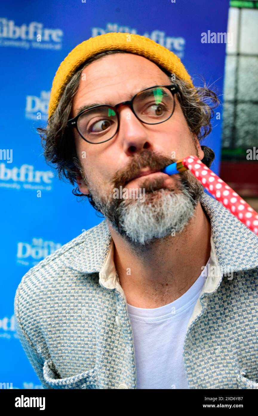 LONDON, UK. 20th June, 2024. Daniel Ings attends "Mrs. Doubtfire: The ...