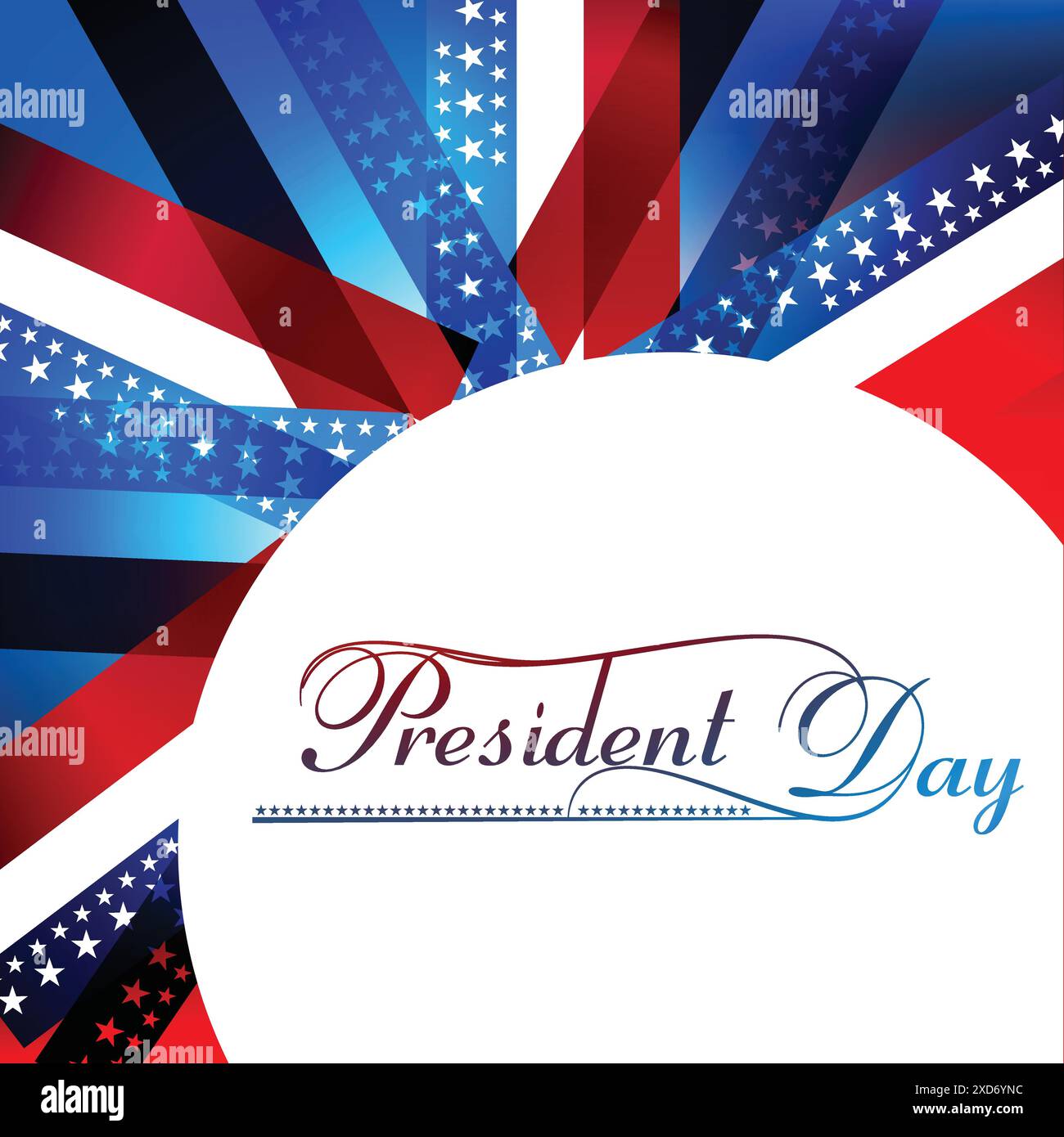 Celebration presidents day patriotic Stock Vector Images - Alamy