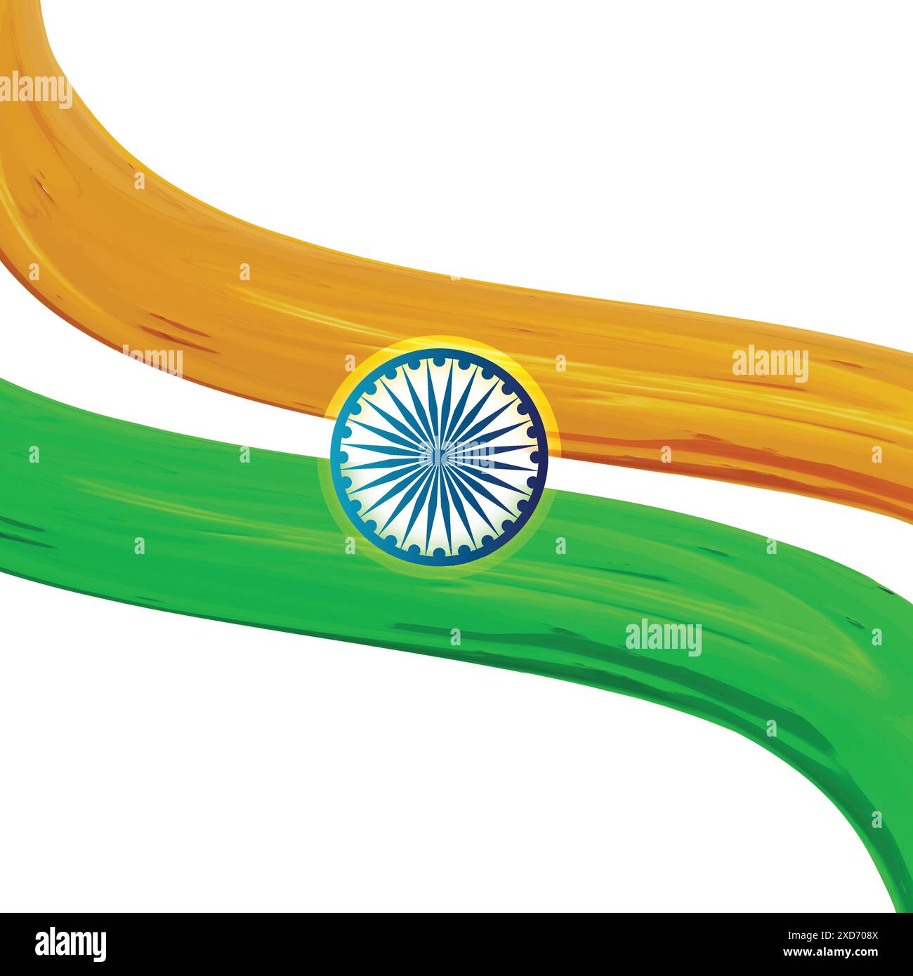 tricolor indian flag background vector design illustration Stock Vector Image & Art - Alamy
