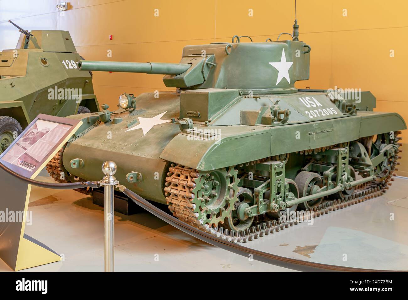 Royal Tank Museum, Amman, Jordan - May 4, 2024: World War 2 era ...