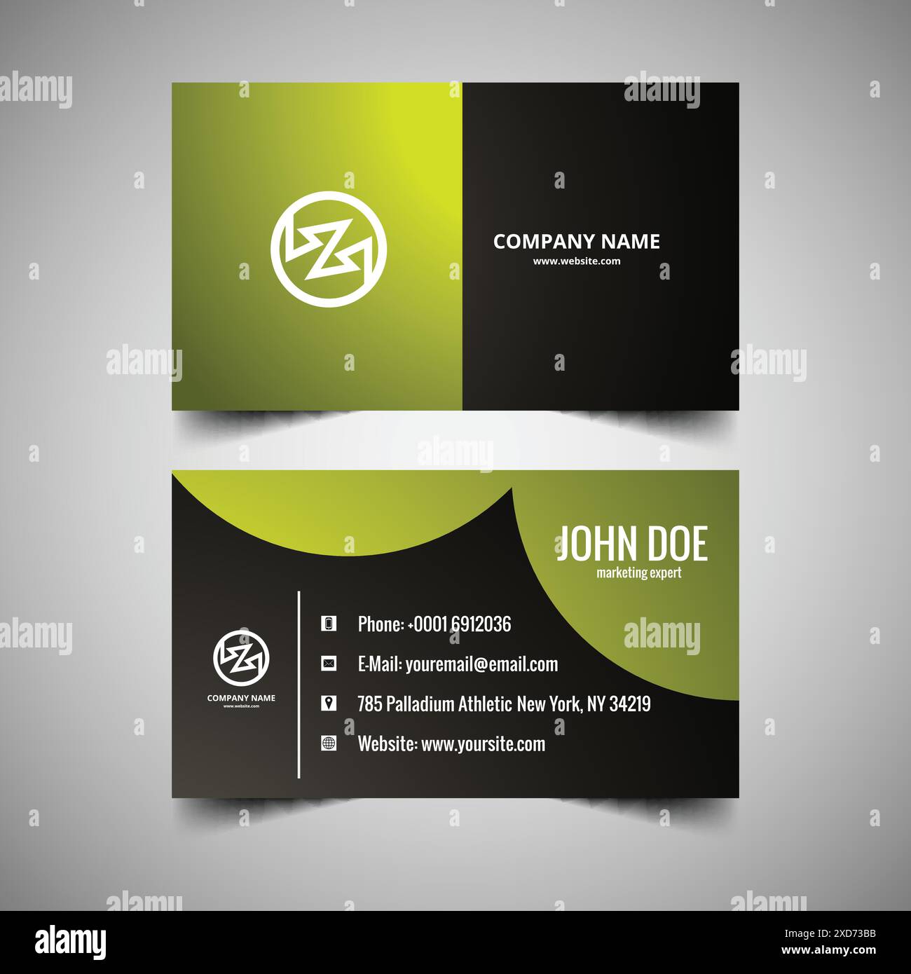 shiny visiting card vector design illustration Stock Vector Image & Art ...