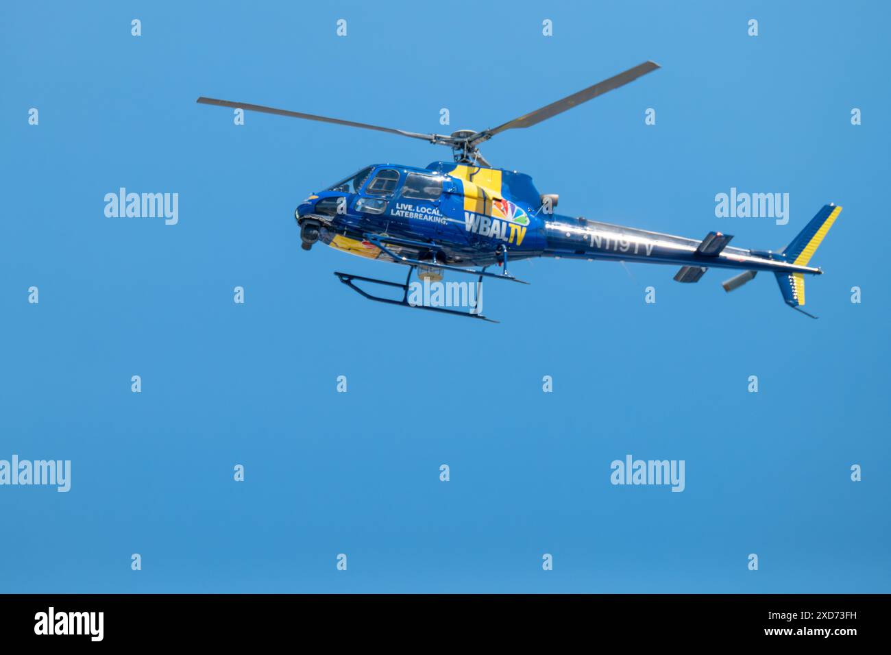 Baltimore, MD - 6-16-2024: WBAL-TV 11's SkyTeam 11 Helicopter News ...