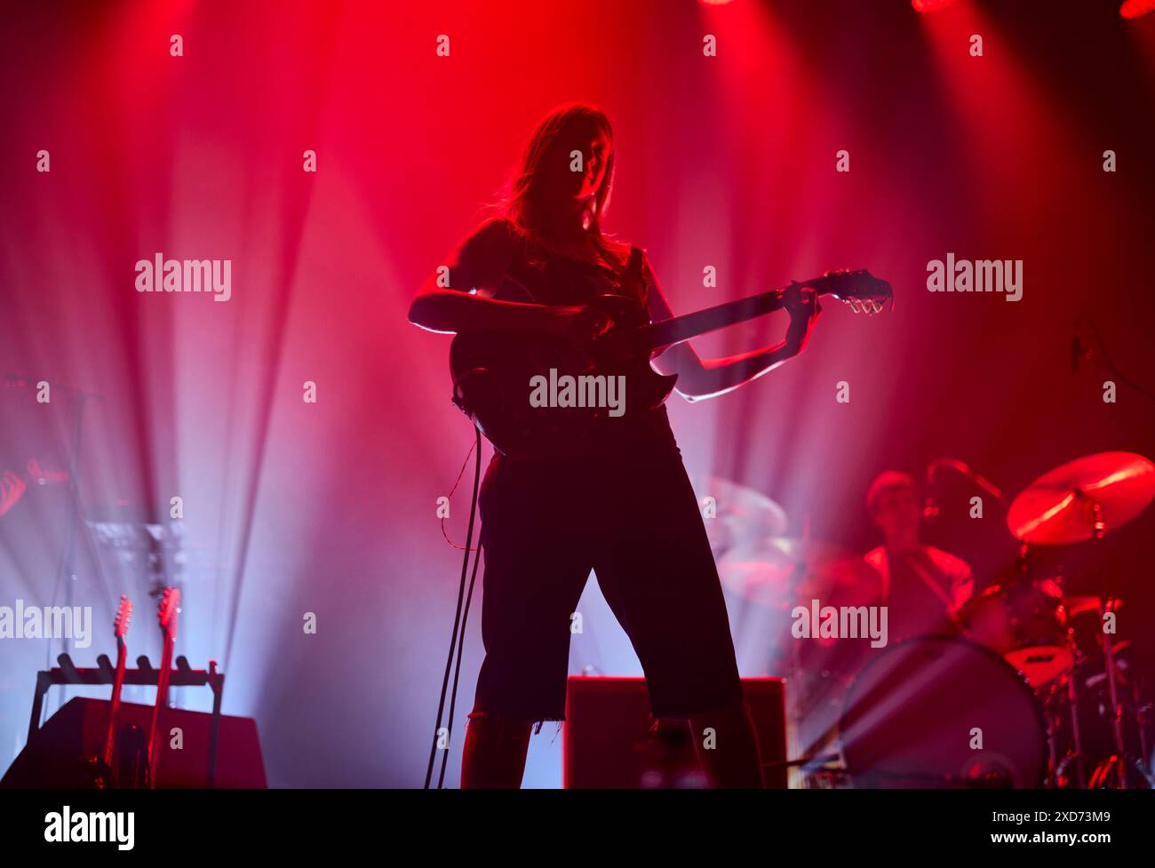 London, England 20th June 2024. Emily Massie. American Indie rock band ...