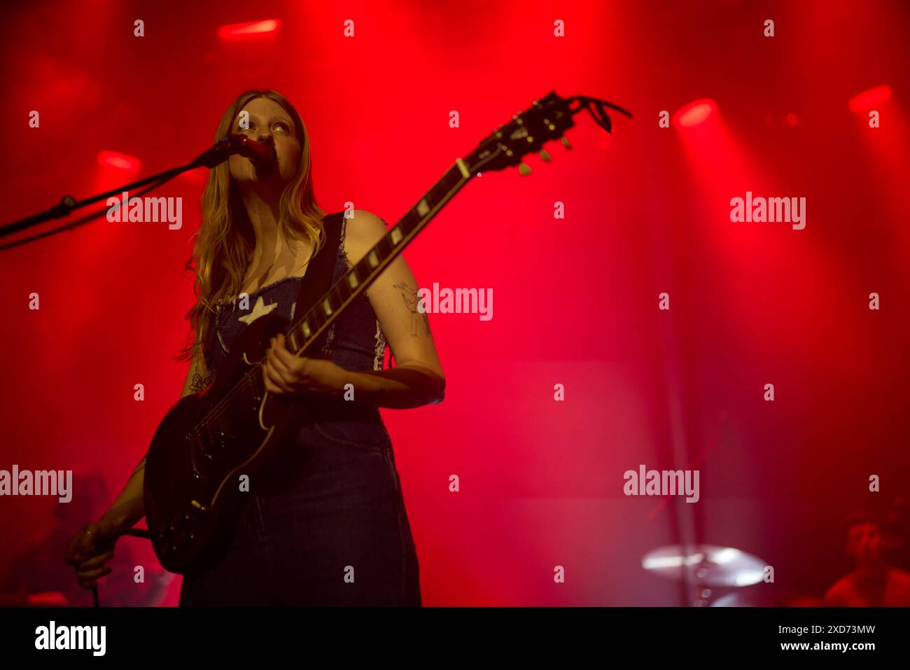 London, England 20th June 2024. Emily Massie. American Indie rock band ...