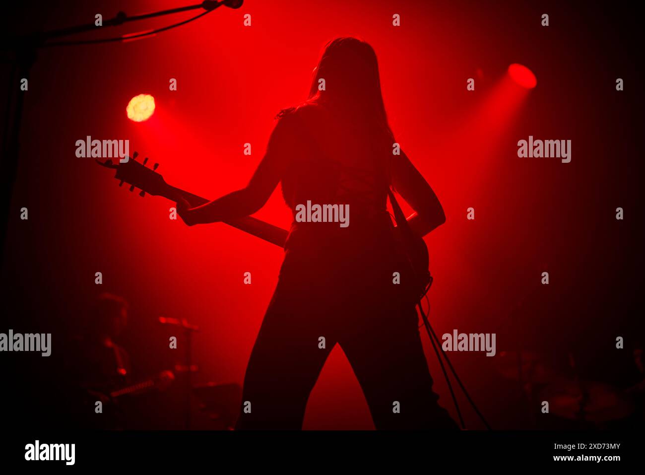 London, England 20th June 2024. Emily Massie. American Indie rock band ...