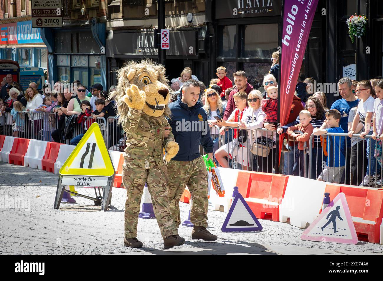 Krazy Races Warrington. Unique hand-made soap-box vehicles took part in ...