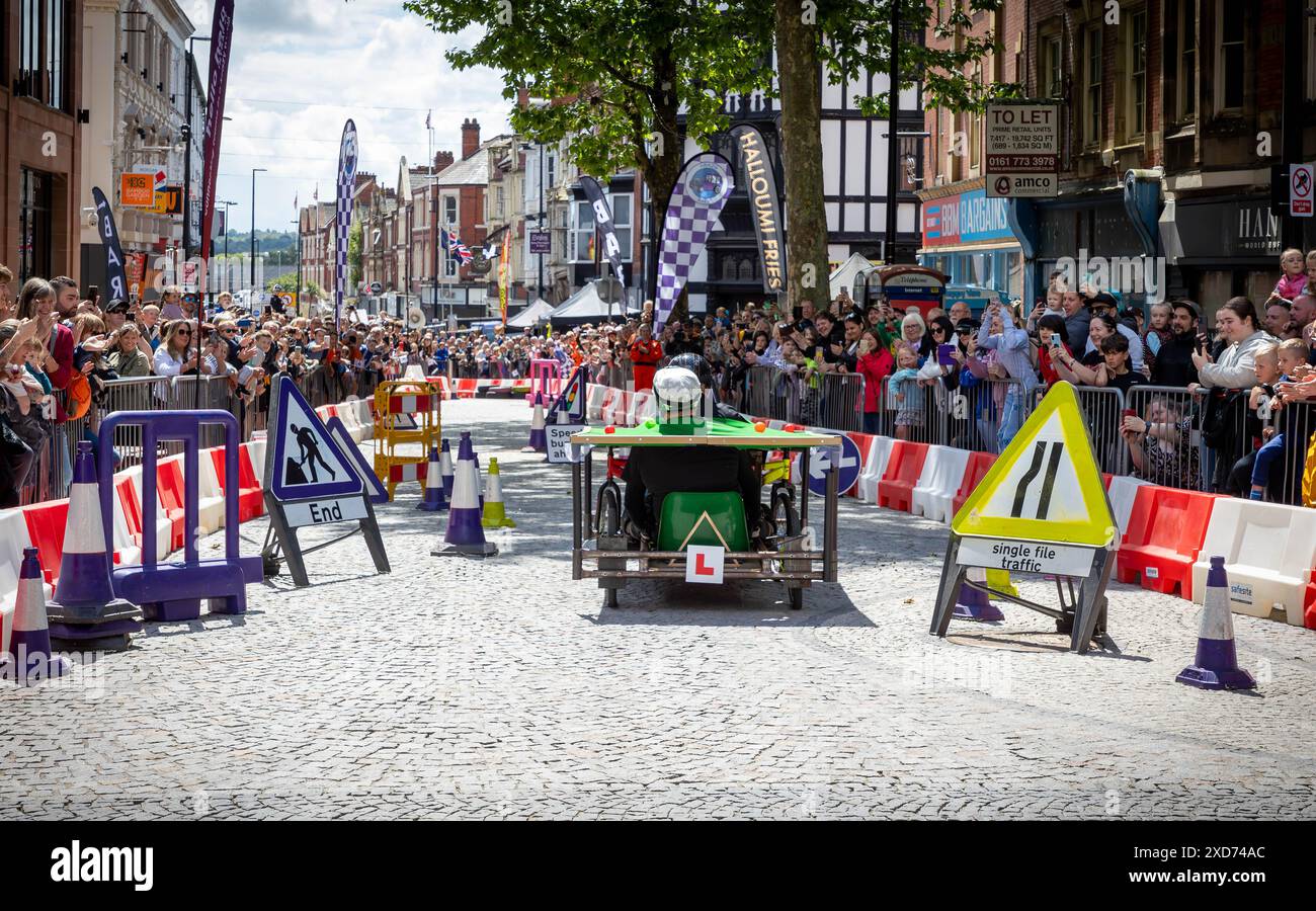Krazy Races Warrington. A unique two-man hand-made snooker table soap ...