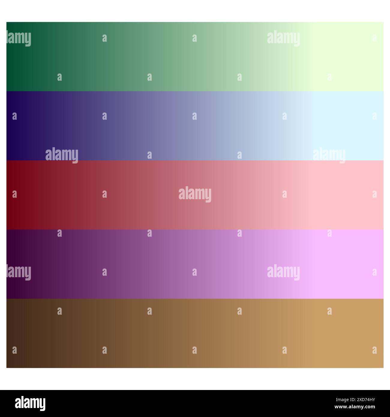 Gradient color stripes. Horizontal transitions. Vector background ...