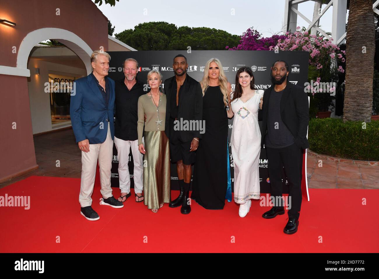 Santa Margherita di Pula: Red carpet and first evening awards ceremony ...