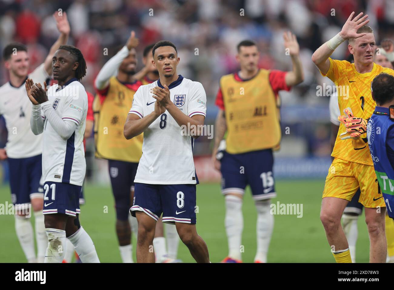 Eberechi Eze (England)Trent Alexander-Arnold (England)Jordan Pickford ...