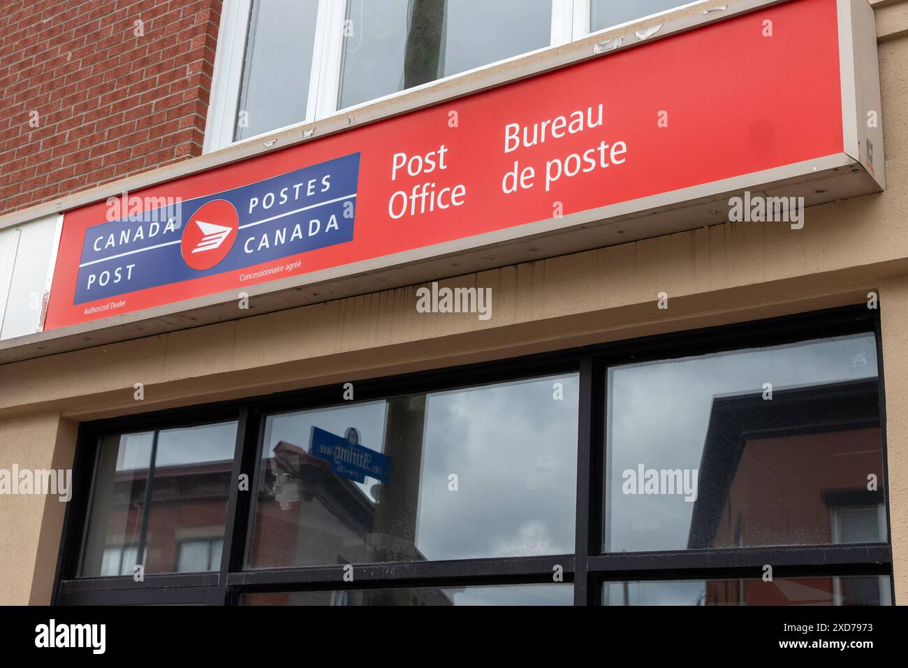 Ottawa, Canada - June 8, 2024: Canadian Post office building Stock ...