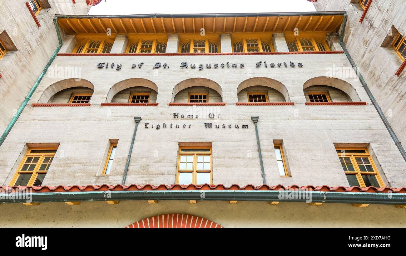Restored Historic Architecture of the Lightner Museum in St. Augustine ...