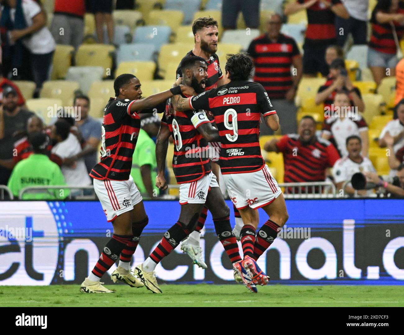 RIO DE JANEIRO (RJ), 20.06.2024 - Football Flamengo x Bahia - match ...