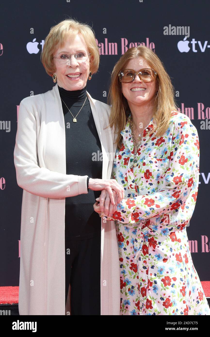 June 20, 2024, Los Angeles, California, USA: Carol Burnett, Katie O ...
