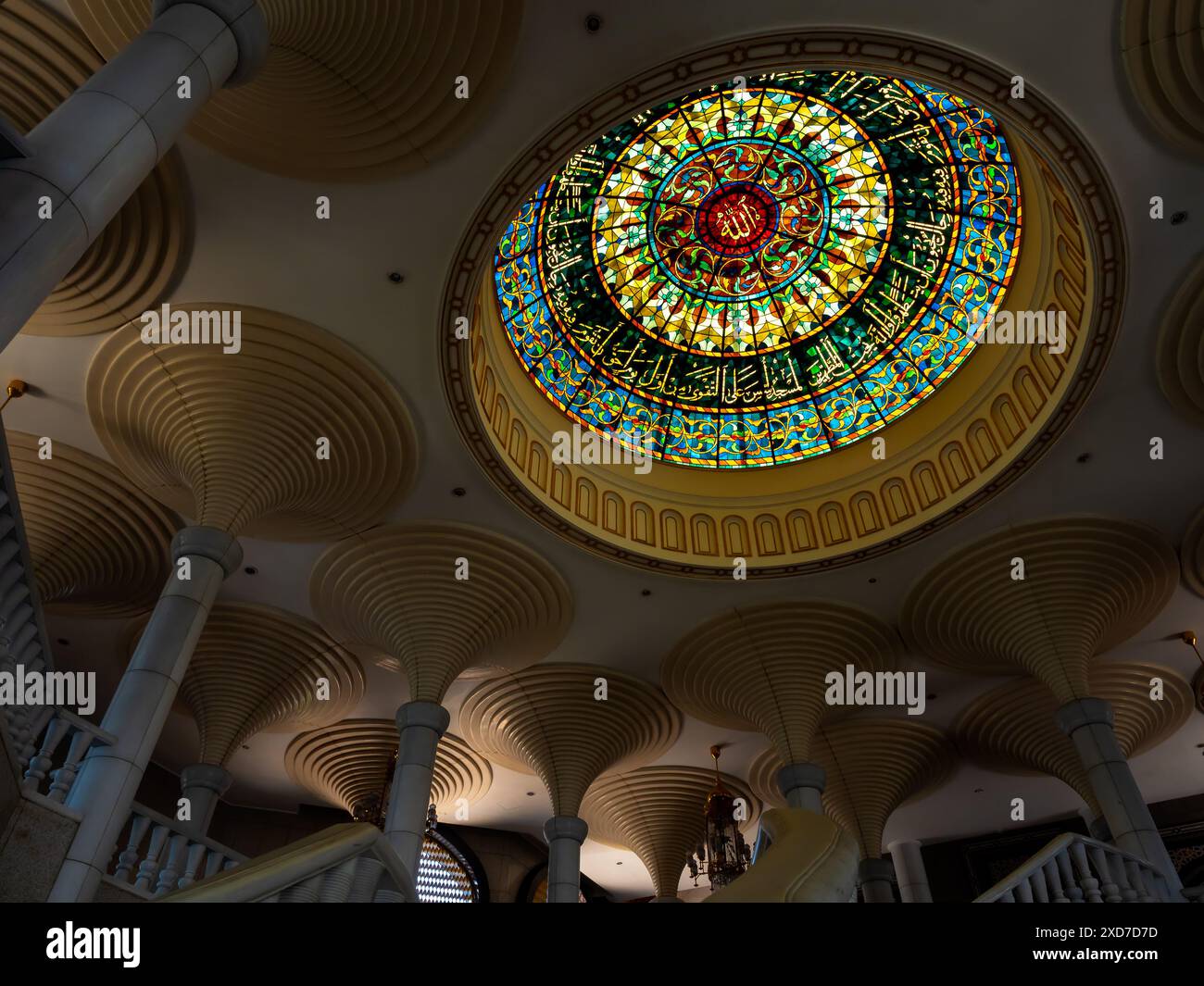 BANDAR SERI BEGAWAN, BRUNEI - APRIL 21, 2024 : Cupola with beauty ...