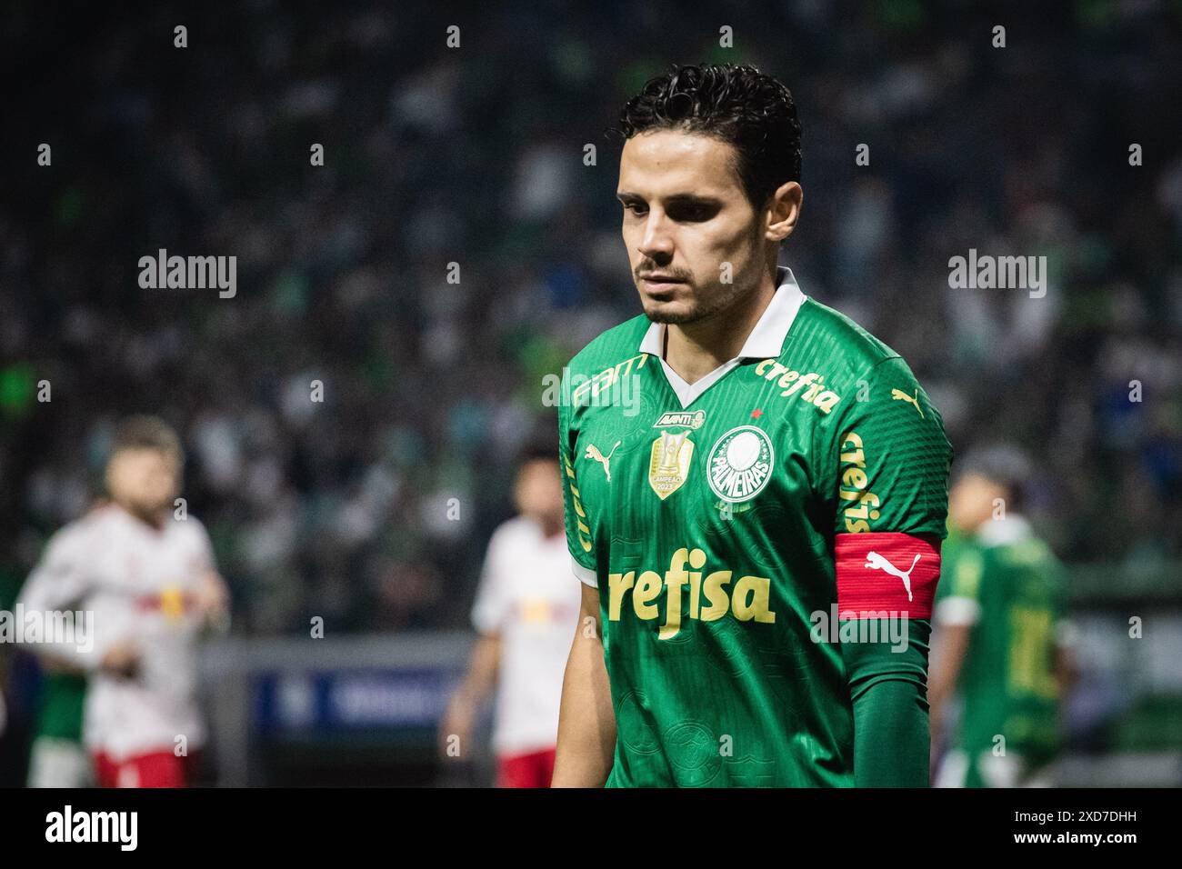 Raphael Veiga during the game between Palmeiras and Red Bull Bragantino ...
