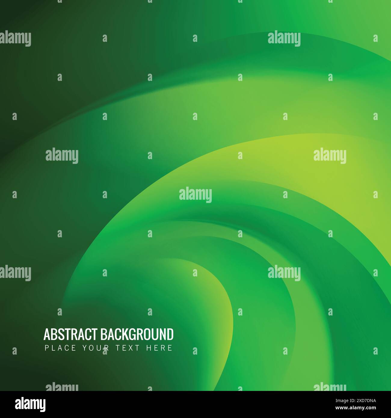 abstract green wave background vector design illustration Stock Vector ...