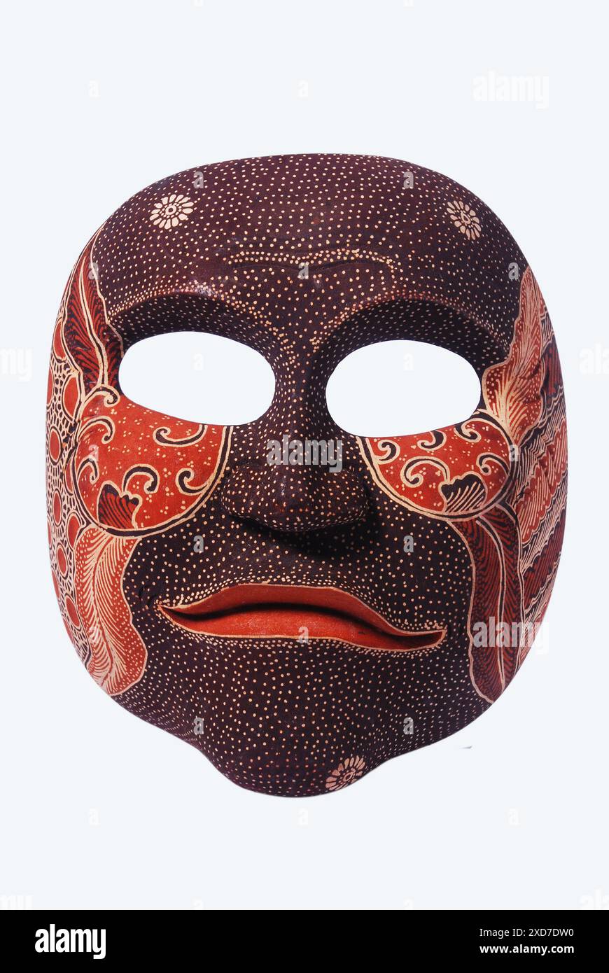 The application of batik in wood mask media looks luxurious. Widely ...