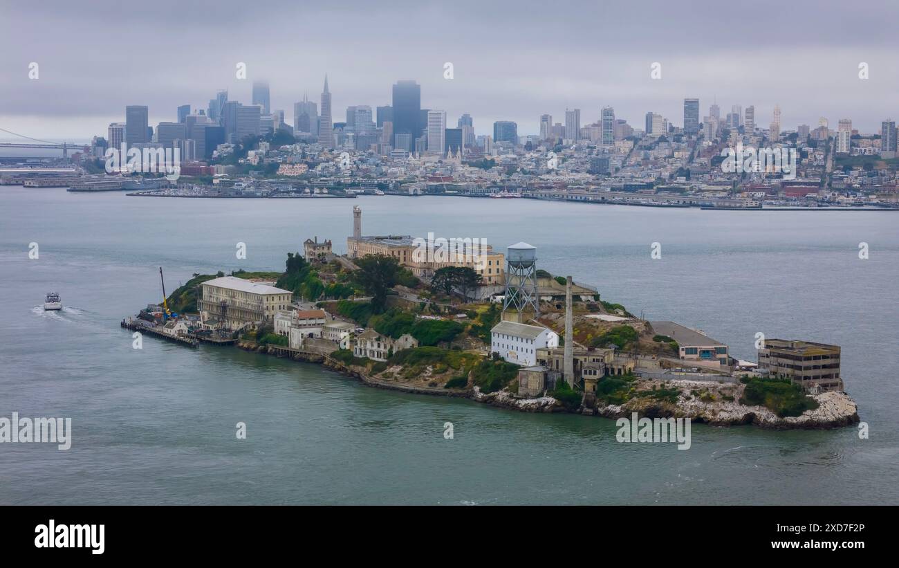 June 20, 2024, San Francisco, Ca, USA: Aerial view of United States ...