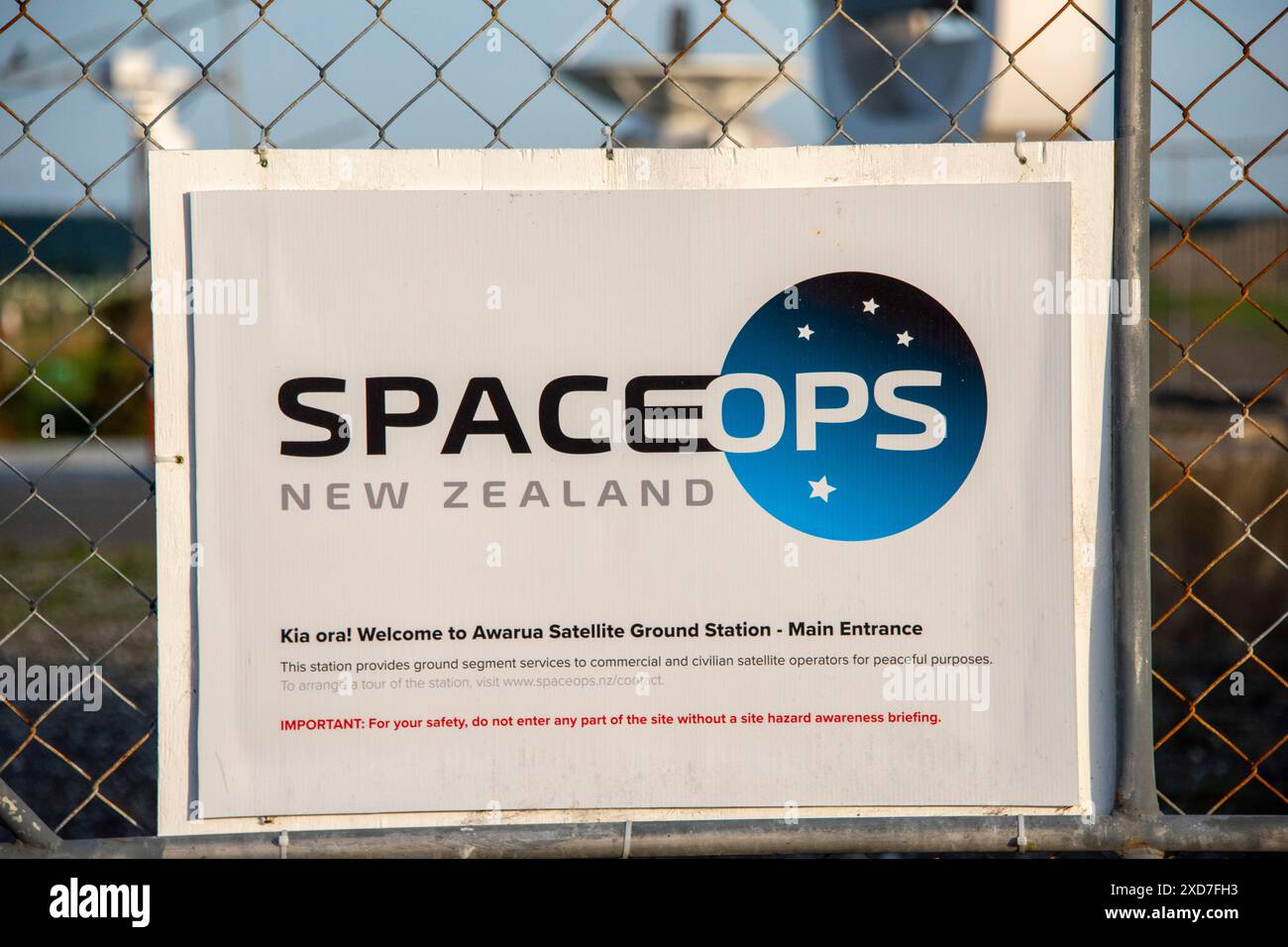 Space Operations - New Zealand Stock Photo - Alamy