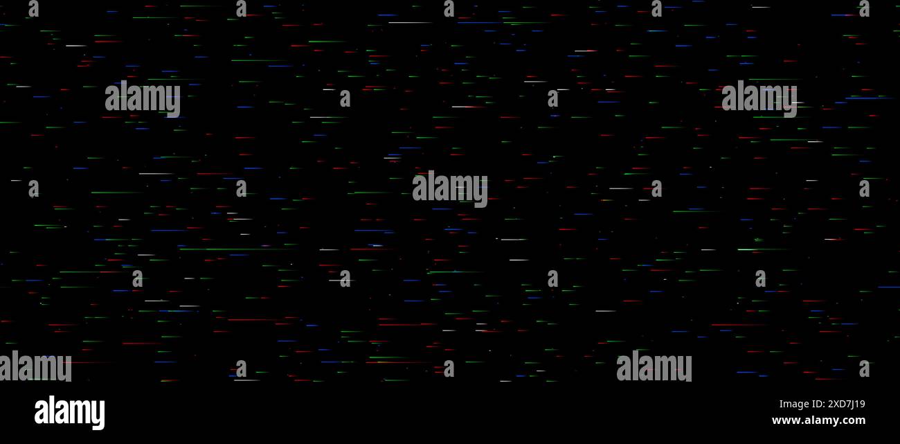Rgb static noise texture. Lost or bad TV signal concept. Random rippled video tape background ...