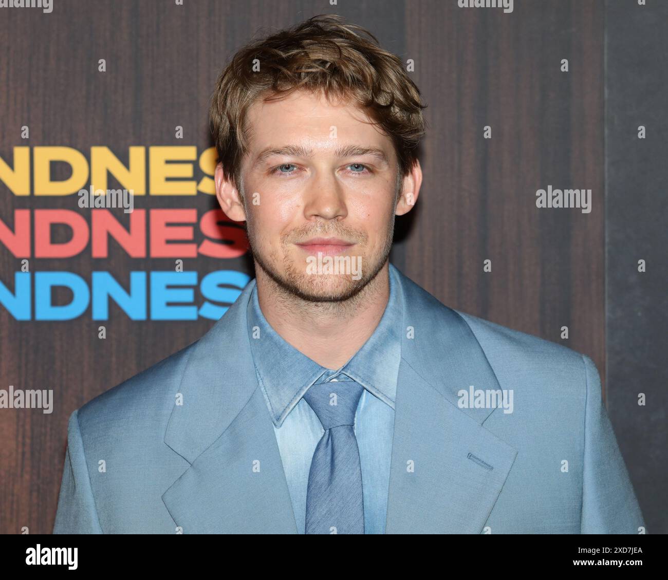 New York, New York, USA. 20th June 2024. Joe Alwyn attends a premiere of “Kinds Of Kindness” at ...