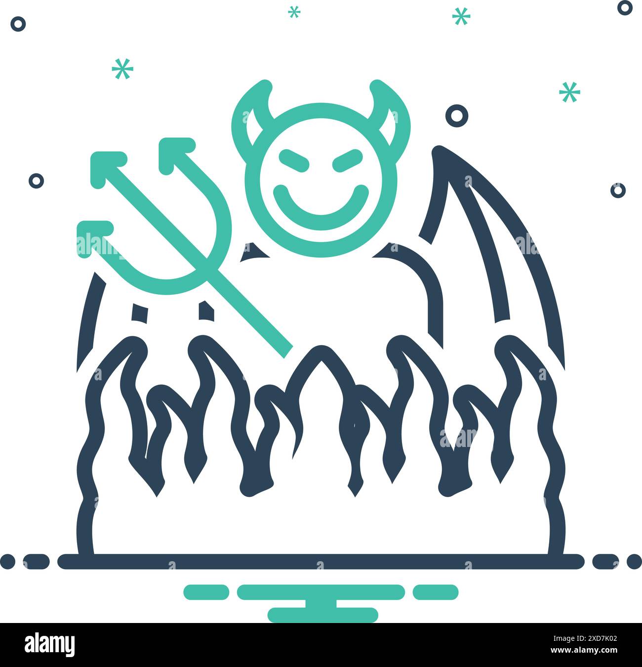 Icon for hell,inferno Stock Vector Image & Art - Alamy