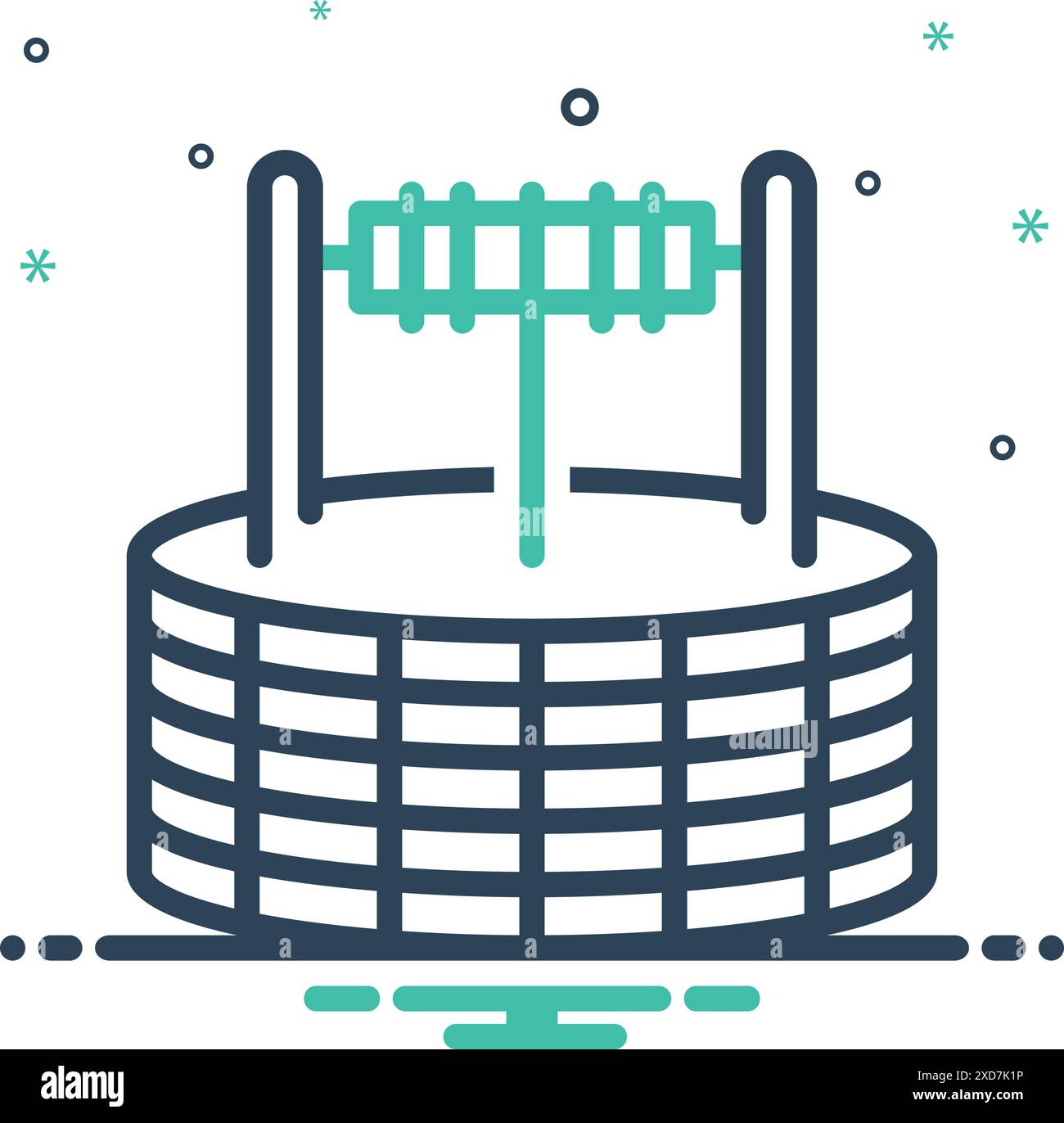 Icon for well,borehole Stock Vector Image & Art - Alamy