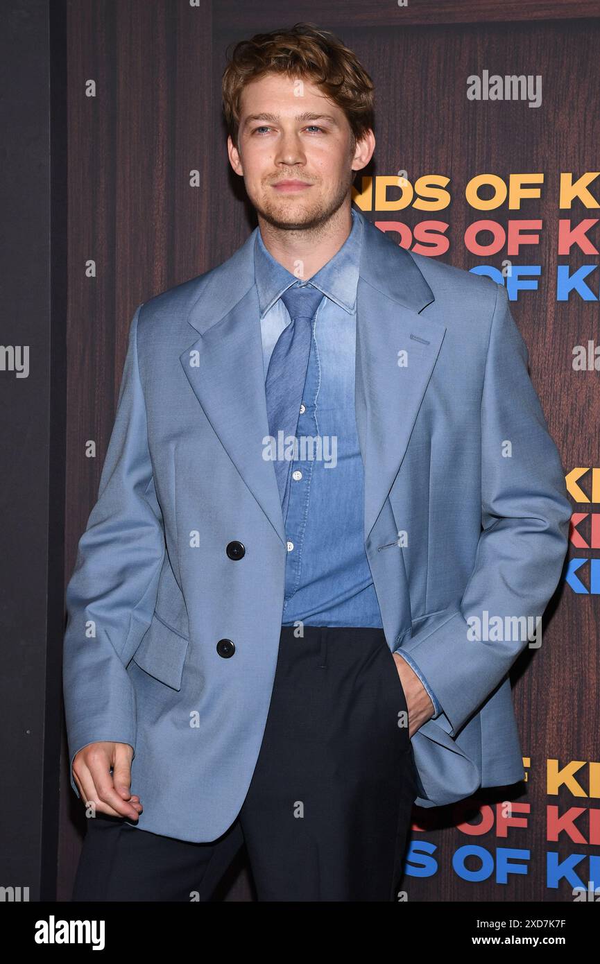 New York, USA. 20th June, 2024. Joe Alwyn attends Searchlight's New ...