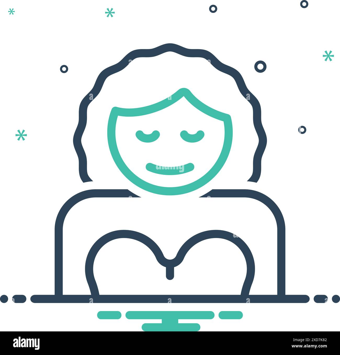 Woman lass Stock Vector Images - Alamy