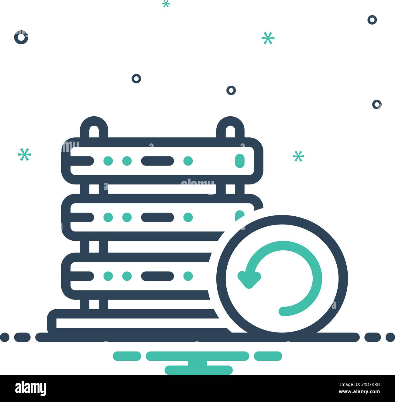 Data backup and recovery Stock Vector Images - Alamy