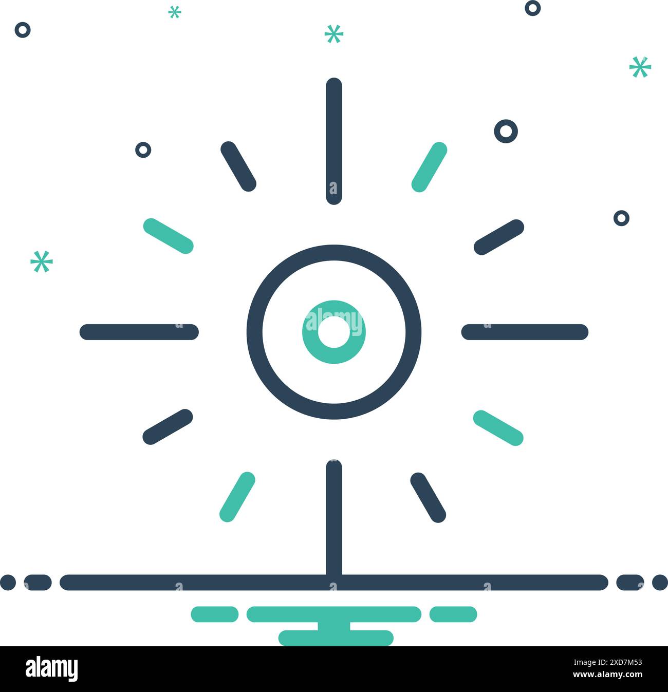 Icon for center,focus Stock Vector Image & Art - Alamy