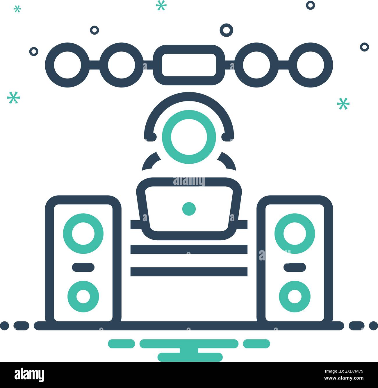 Sound system operator Stock Vector Images - Alamy